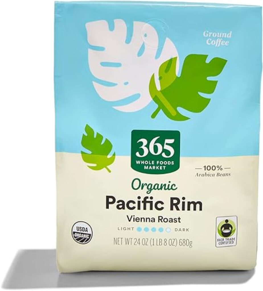 365 by Whole Foods Market, Coffee Vienna Roast Pacific Rim Ground ...